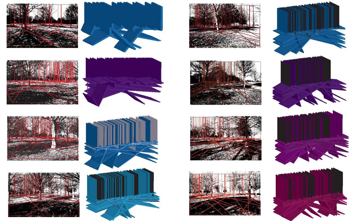 Spatial analysis and Emerging Perspective Patterns – Architecture . Interiors . Design . 3D visuals